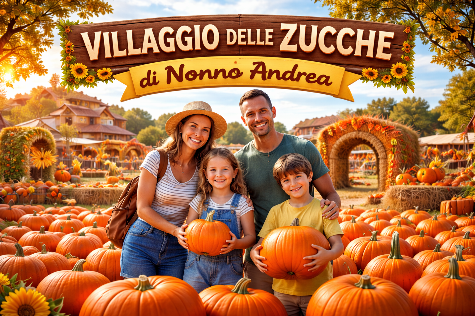 Villaggio delle Zucche di Nonno Andrea: guida per famiglie | Dolciviaggi